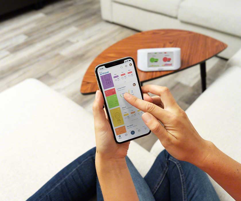 IQAir AirVisual vs. NowCast readings | IQAir